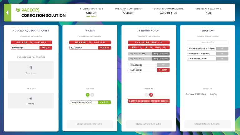 Corrosion Software › Pace CCS