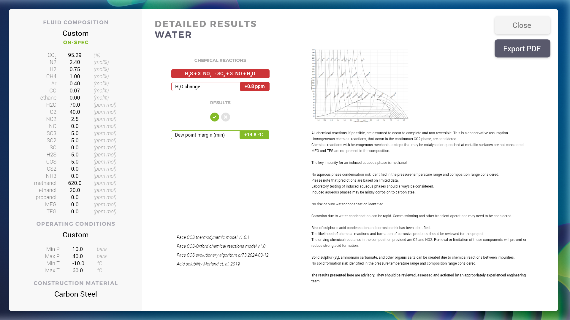 Corrosion Software › Pace CCS